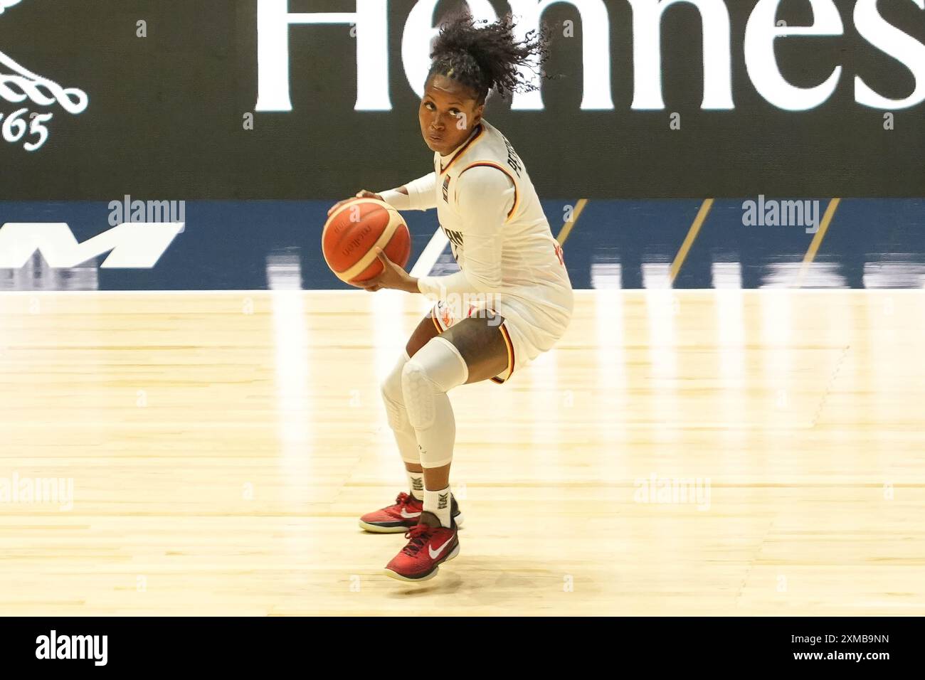 ALEXIS PETERSON OF TEAM GERMANY during the International Friendly women ...