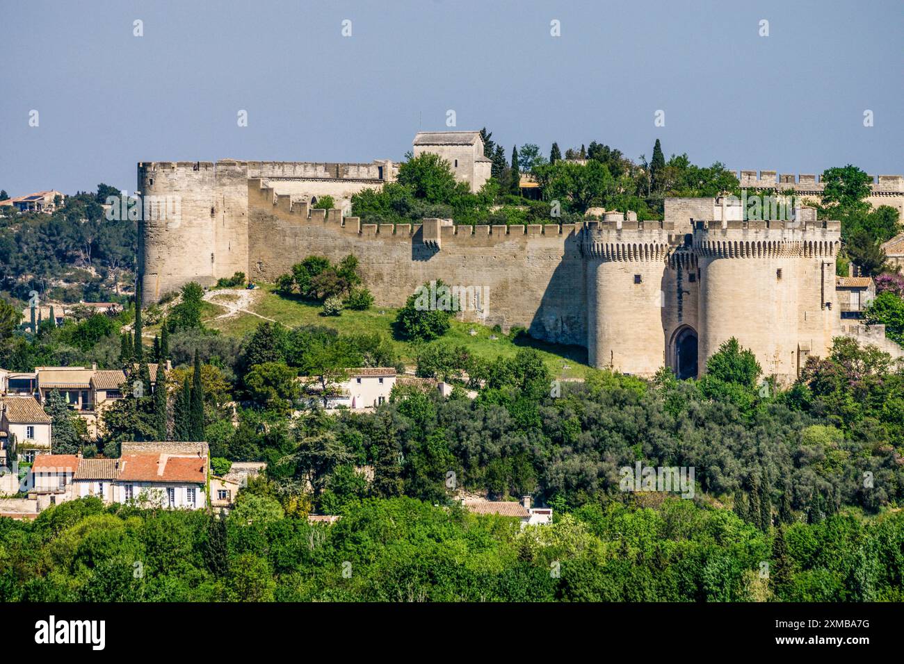 Fort de Saint Andre, 14th century,Avignon,France, Europe Stock Photo - Alamy
