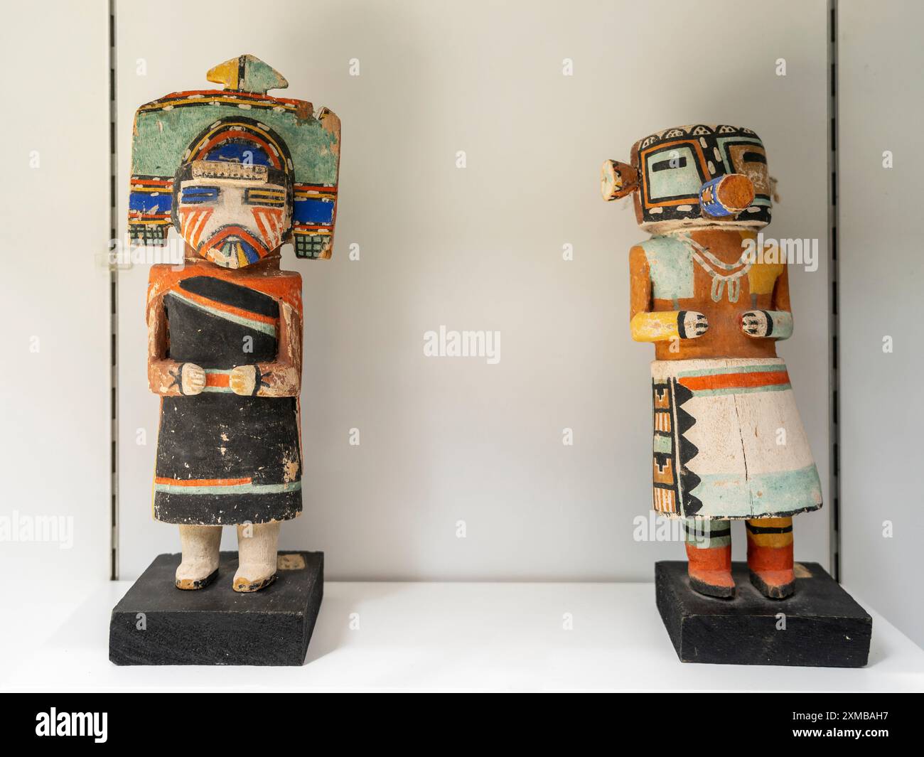 Kachina dolls, Hopi culture, southwestern United States, 1900-1940 ...