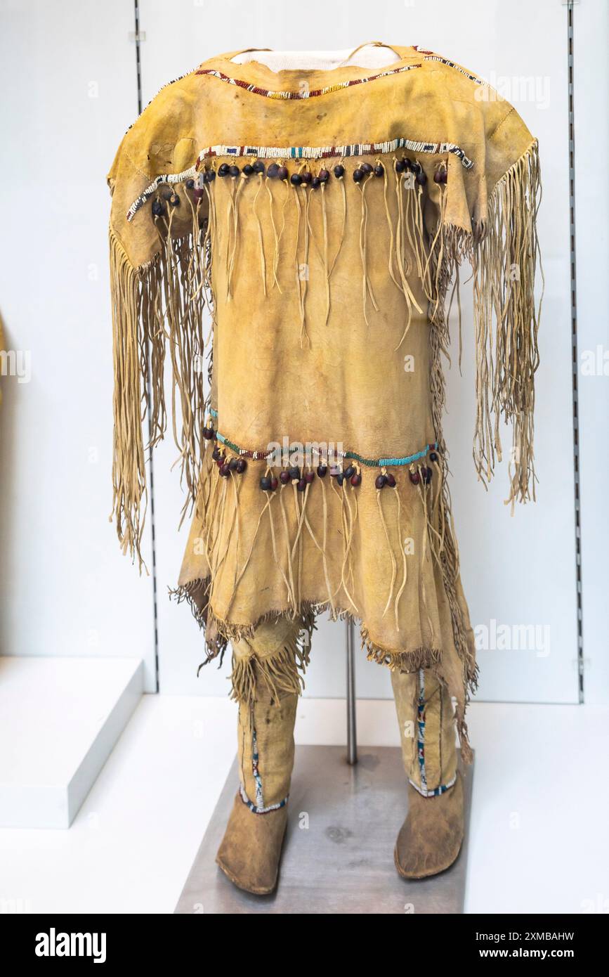 Native American Indian women's children's clothing set, dress and high ...