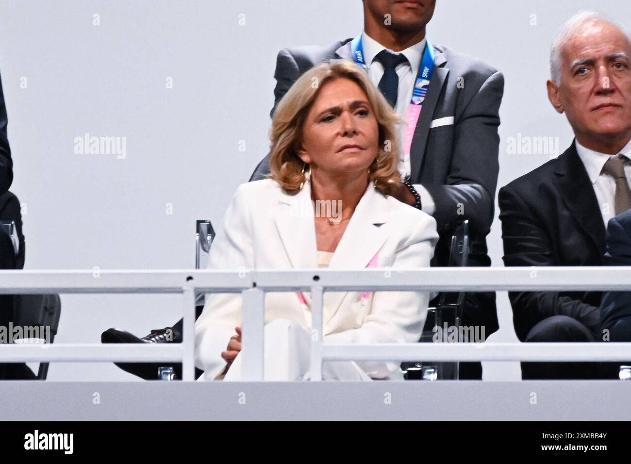 President of the Regional Council of Ile de France Valerie Pecresse ...