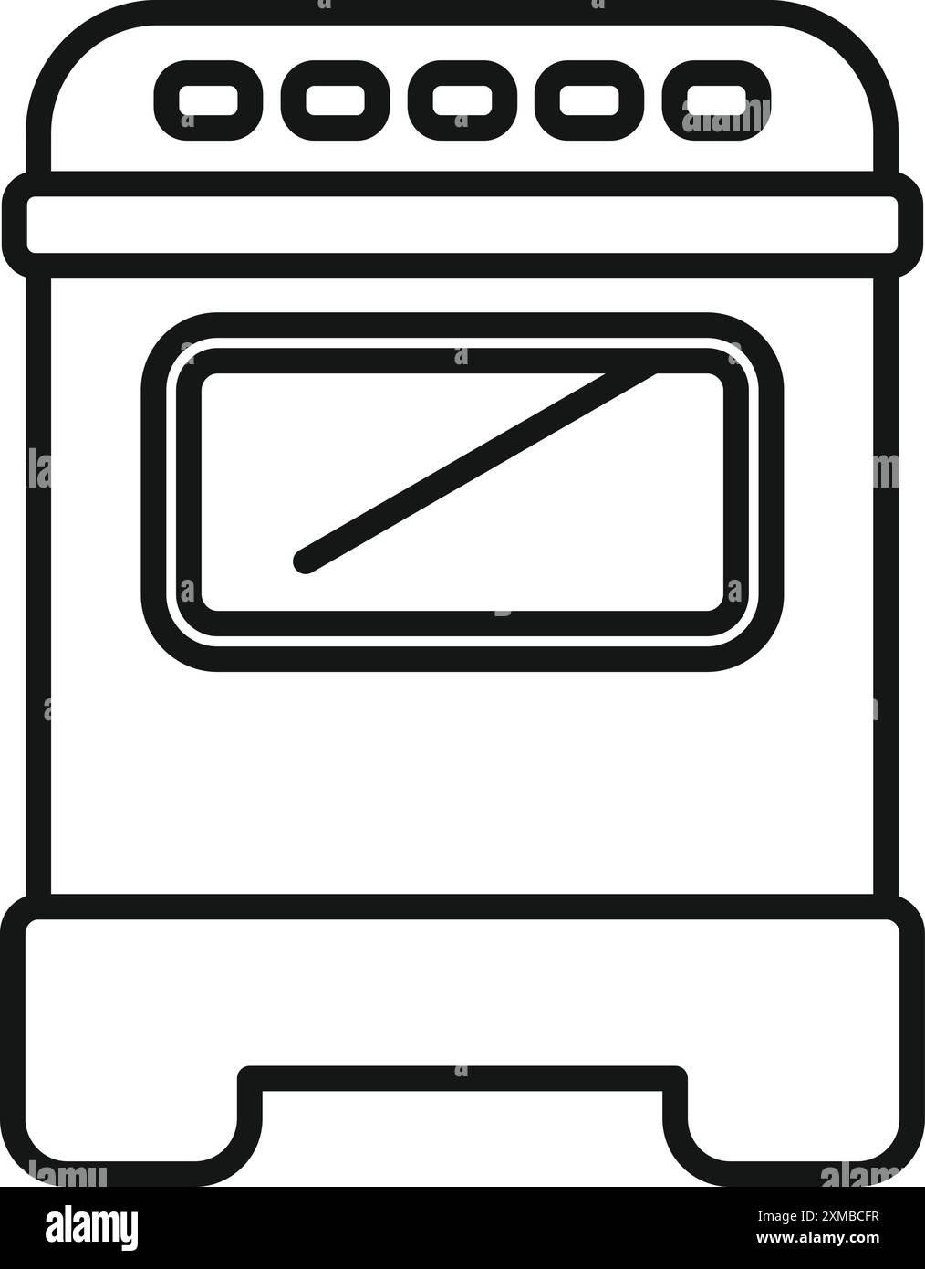 Glass door stove Cut Out Stock Images & Pictures - Alamy