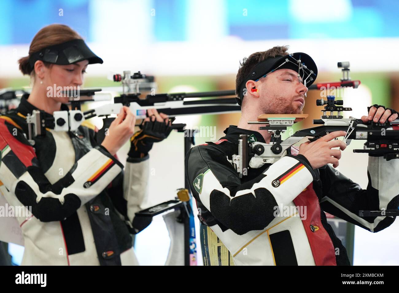 Chateauroux, France. 27th July, 2024. Olympia, Paris 2024, Shooting ...