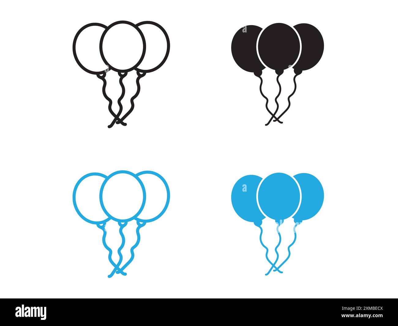 Outline carnival object Stock Vector Images - Alamy