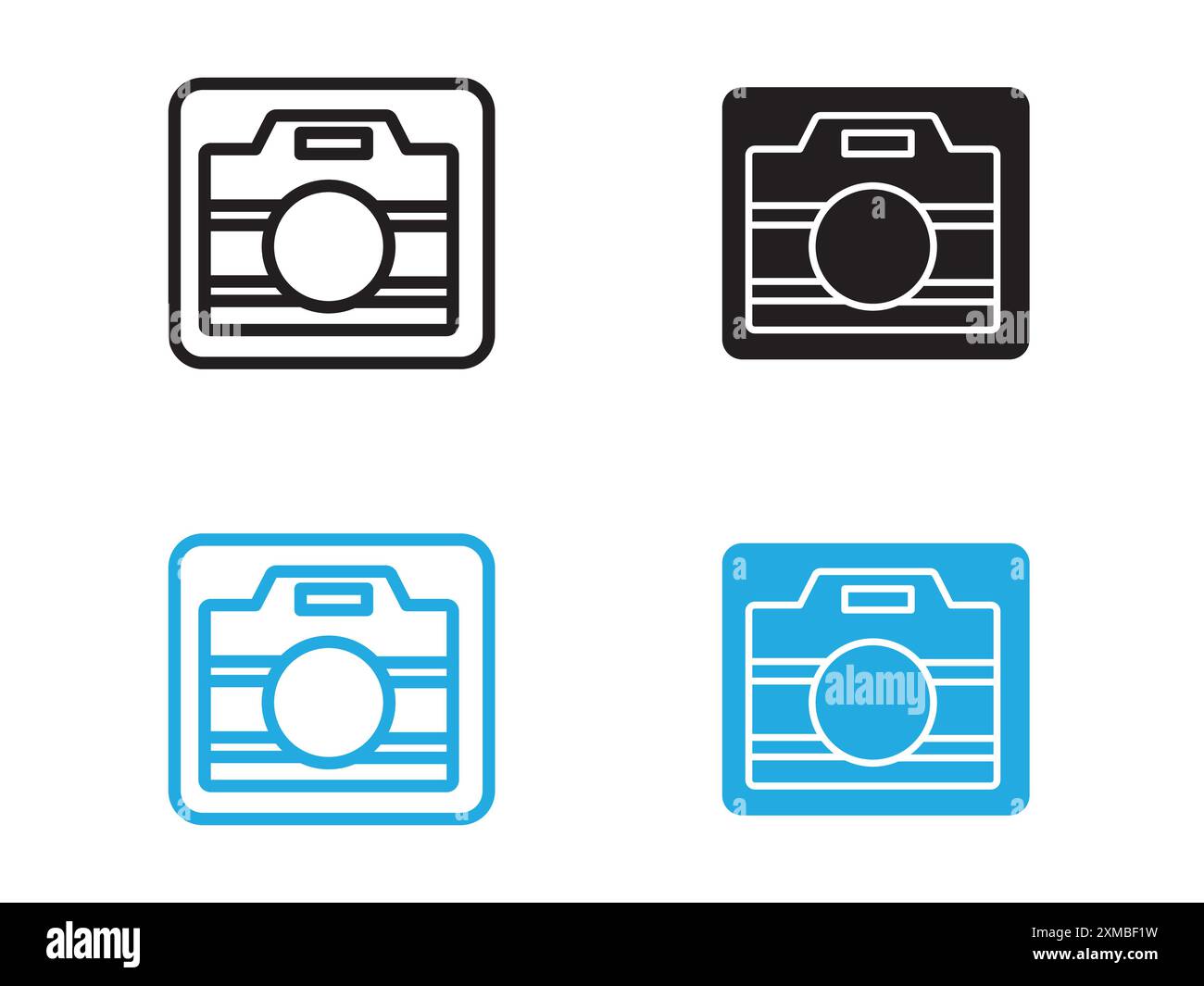 Zoom logo creation Stock Vector Images - Alamy