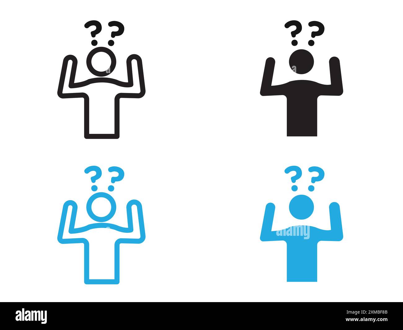 Confusing sign illustration Stock Vector Images - Alamy