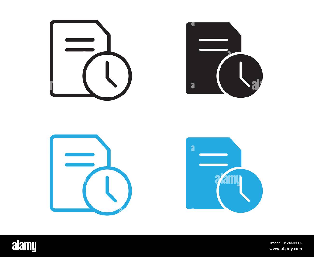 History icon vector line logo mark or symbol set collection outline ...