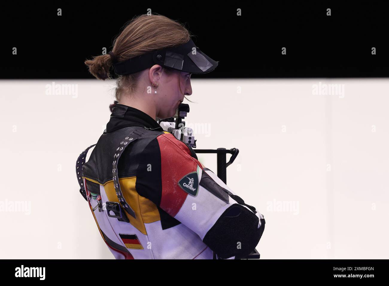 Chateauroux, France. 27th July, 2024. Anna Janssen of Germany competes ...