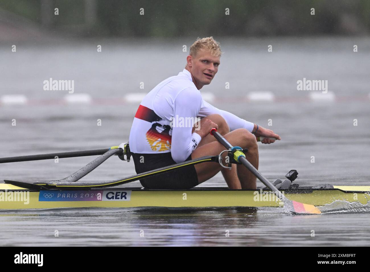 Vaires Sur Marne, France. 27th July, 2024. Olympia, Paris 2024, Rowing ...