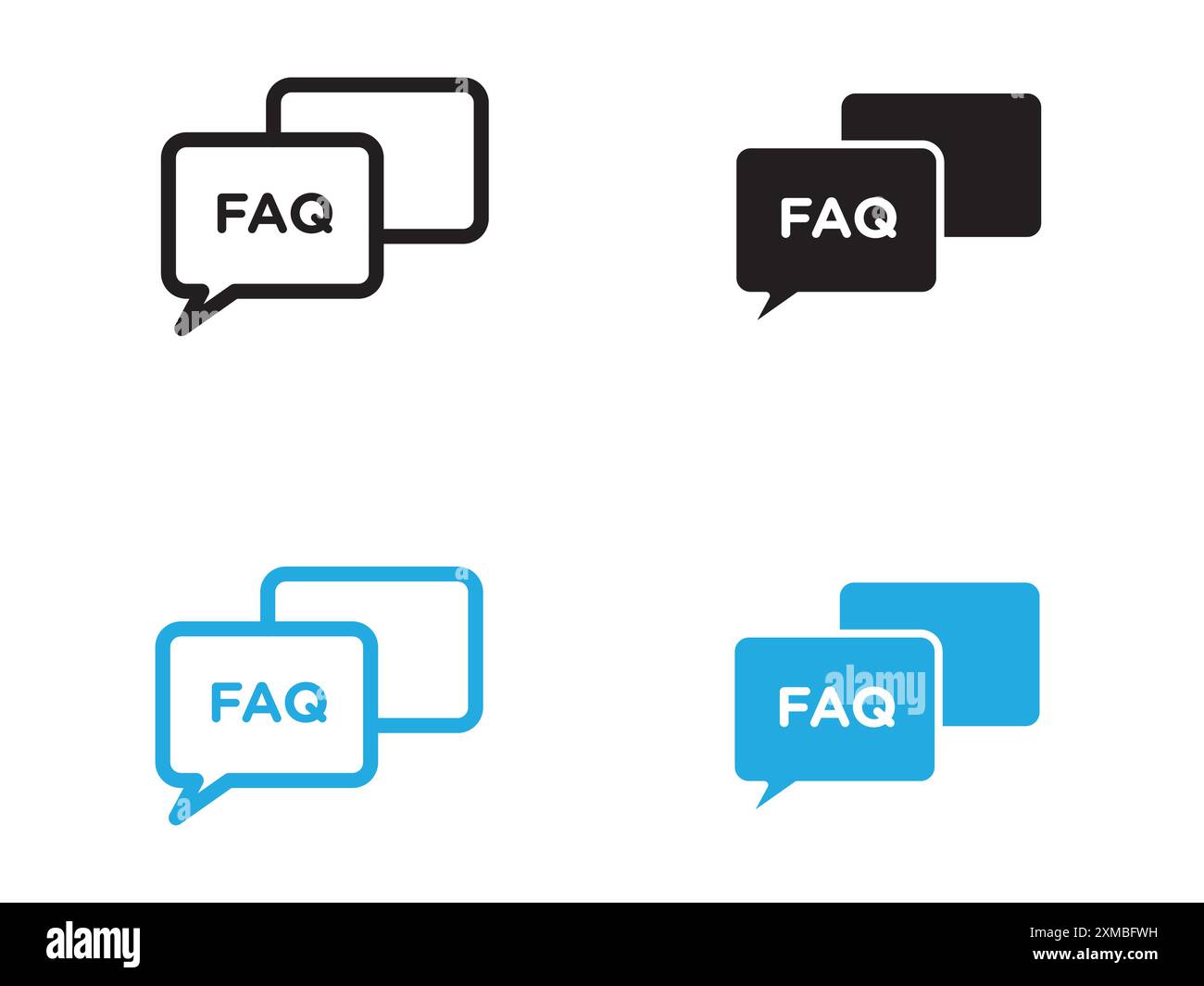 Speech talk outline symbol Cut Out Stock Images & Pictures - Alamy