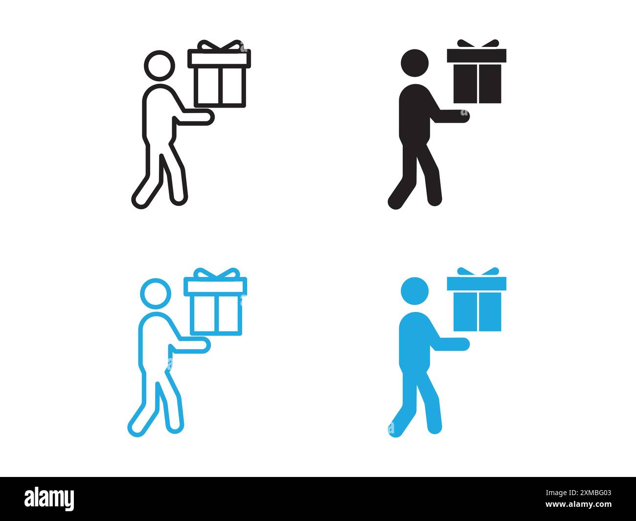 Different coloured package Stock Vector Images - Alamy