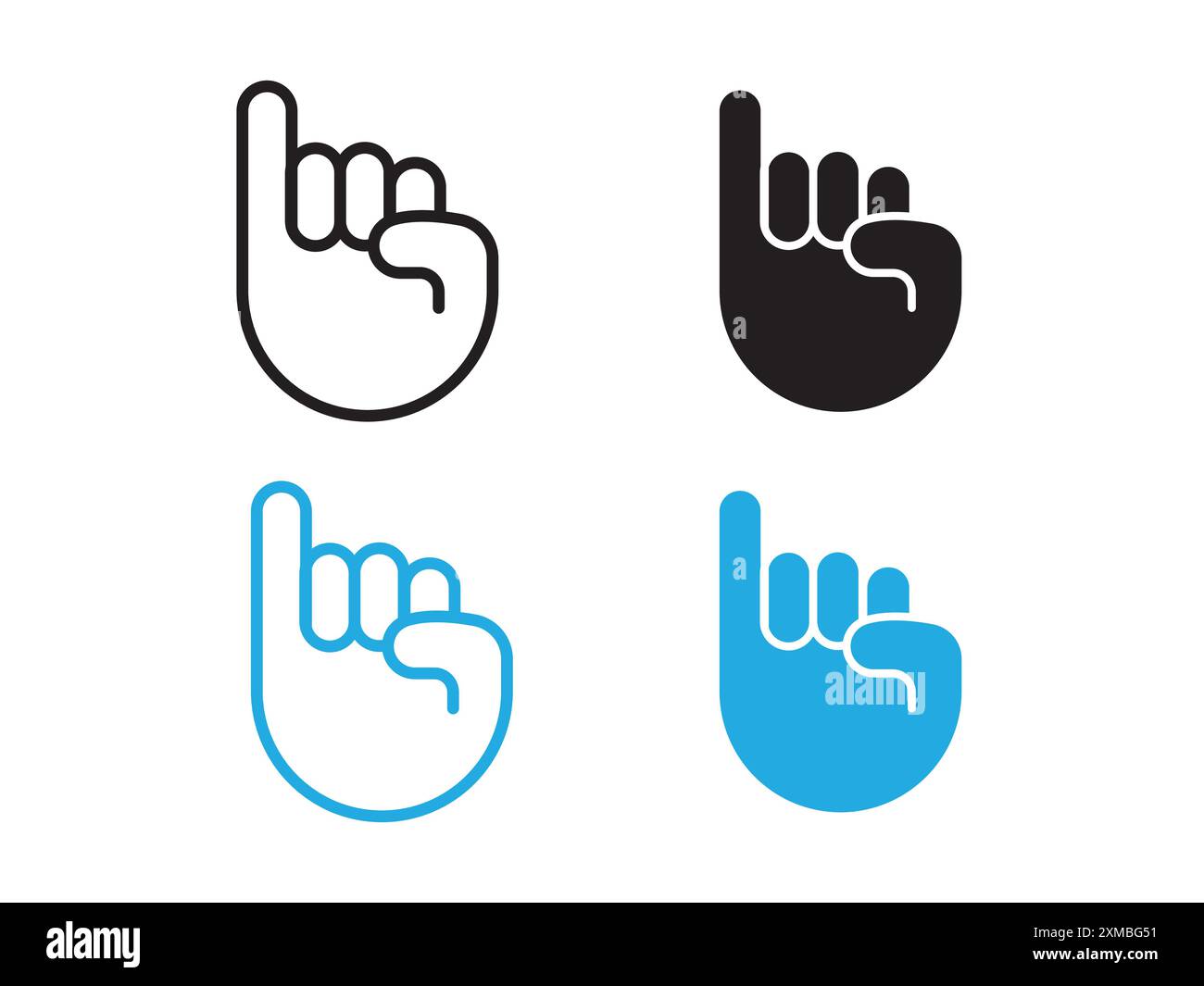 Pinky vector vectors Stock Vector Images - Alamy