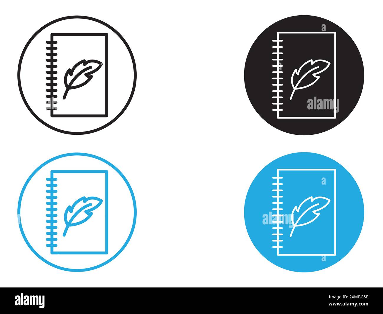 Minimalist pen logo hi-res stock photography and images - Alamy