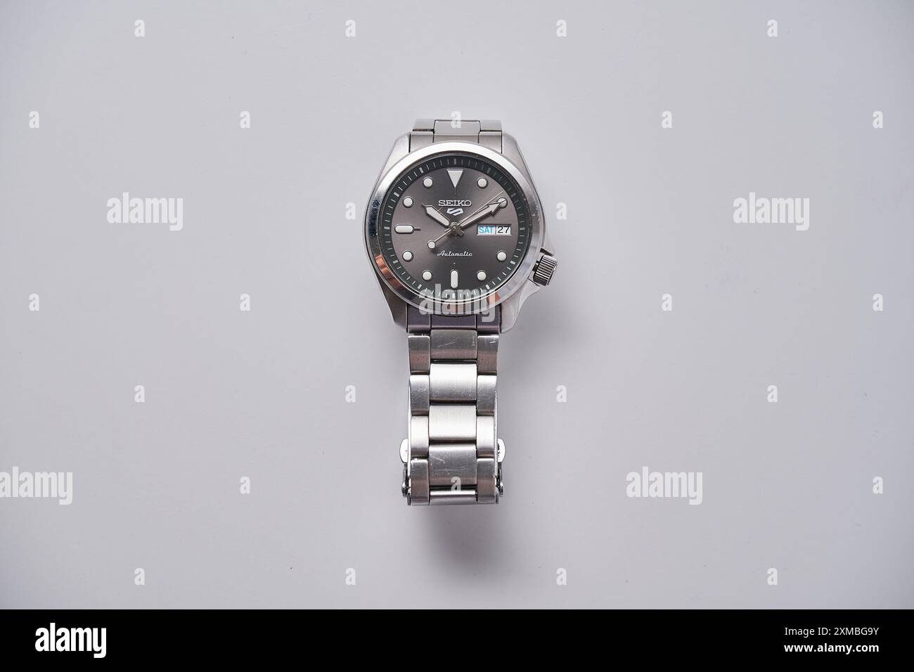 Seiko Men's Automatic Watch Photo, Model Number SRPE51k1 With Silver ...