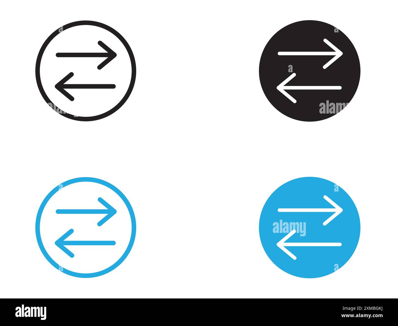 Two way flow Stock Vector Images - Alamy