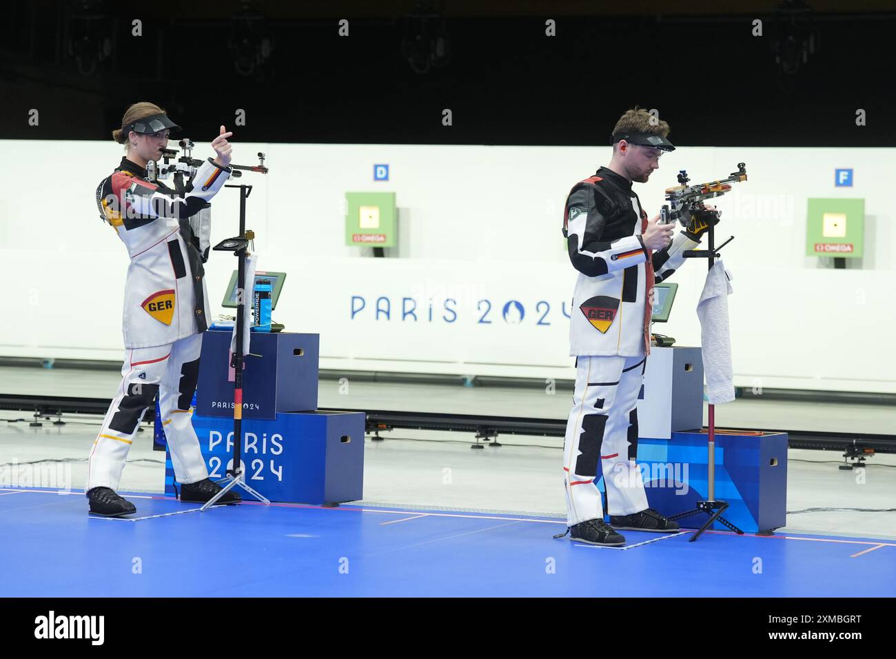 Chateauroux, France. 27th July, 2024. Olympics, Paris 2024, Shooting ...