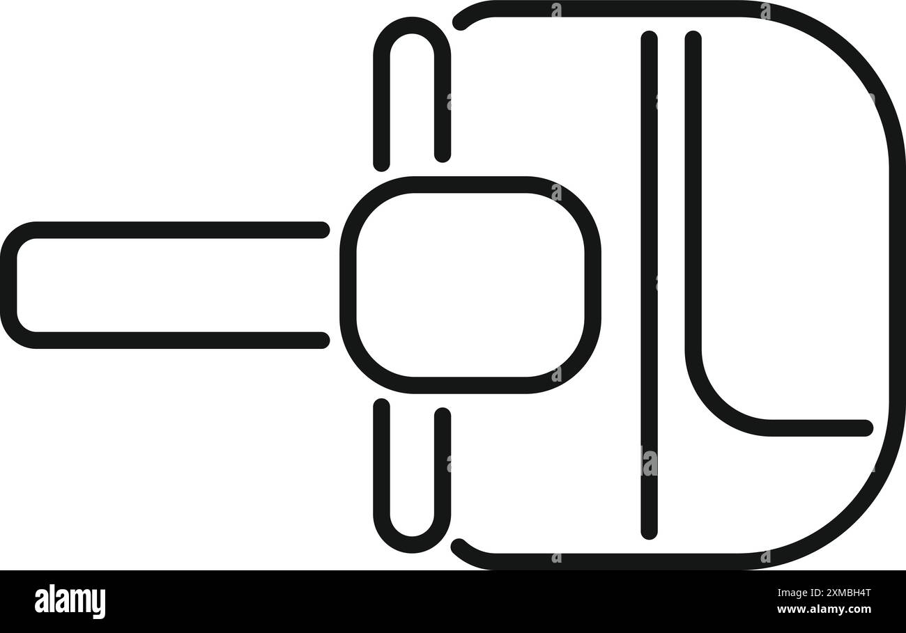 Line drawing of a handheld electric planer showing the cutting blade ...