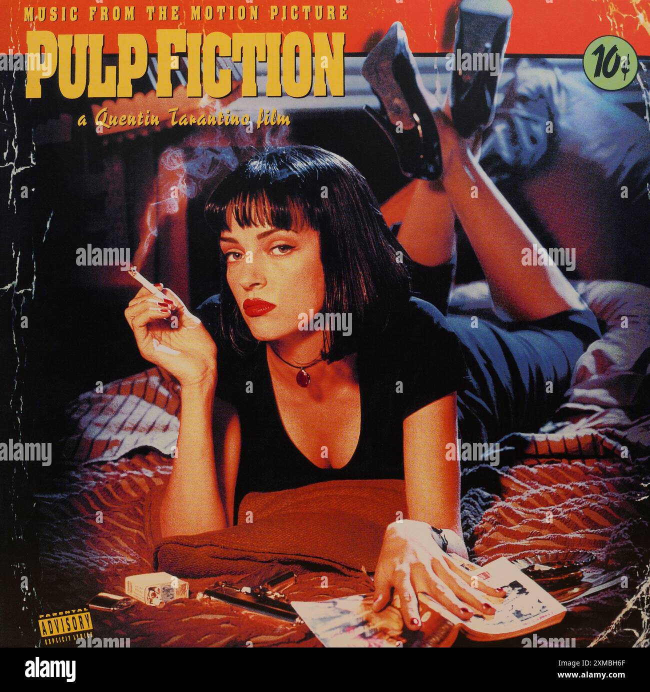 Vintage vinyl record cover. Pulp Fiction-Original Soundtrack, 1994 ...