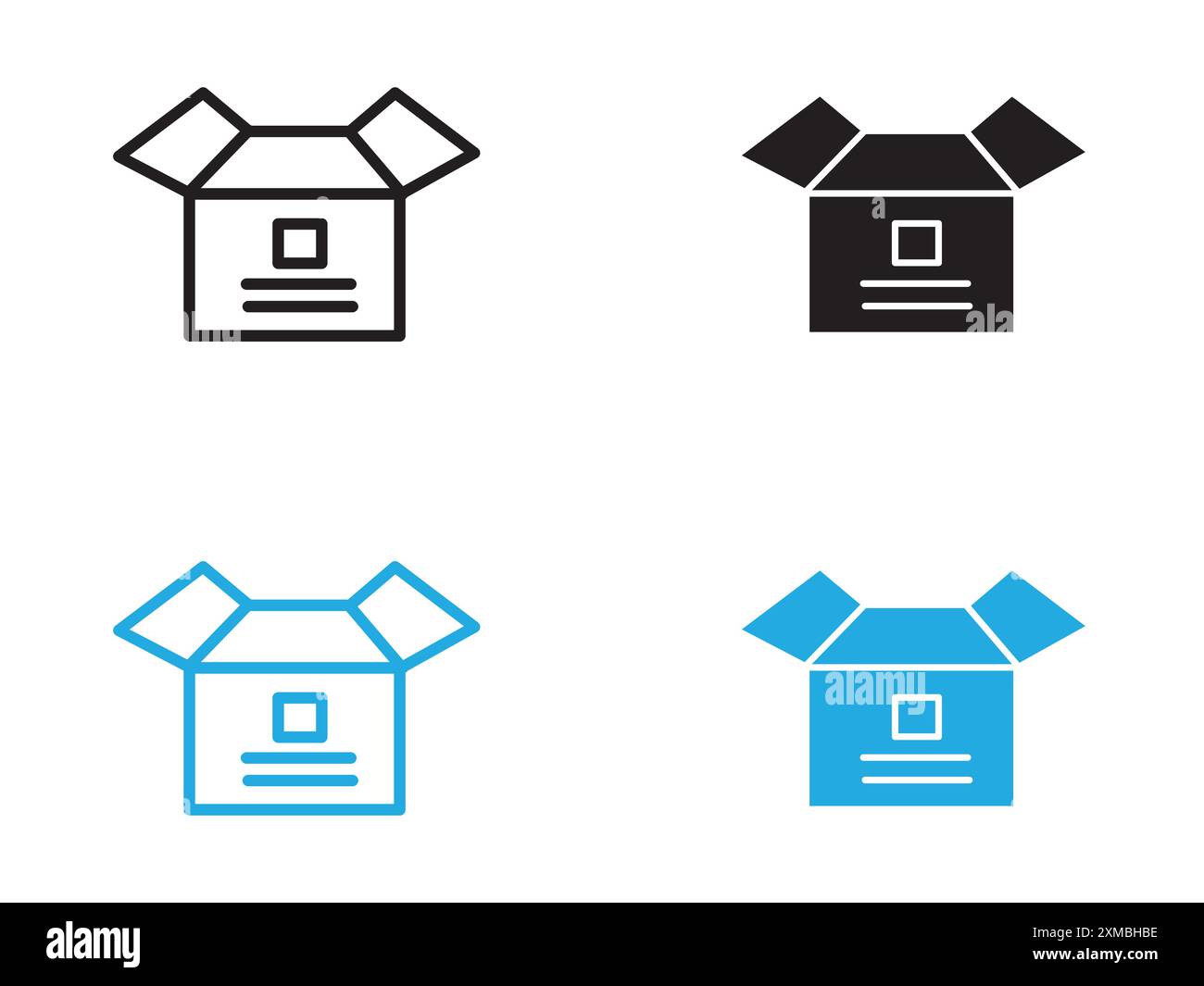 Mail outline glyph icon Cut Out Stock Images & Pictures - Alamy