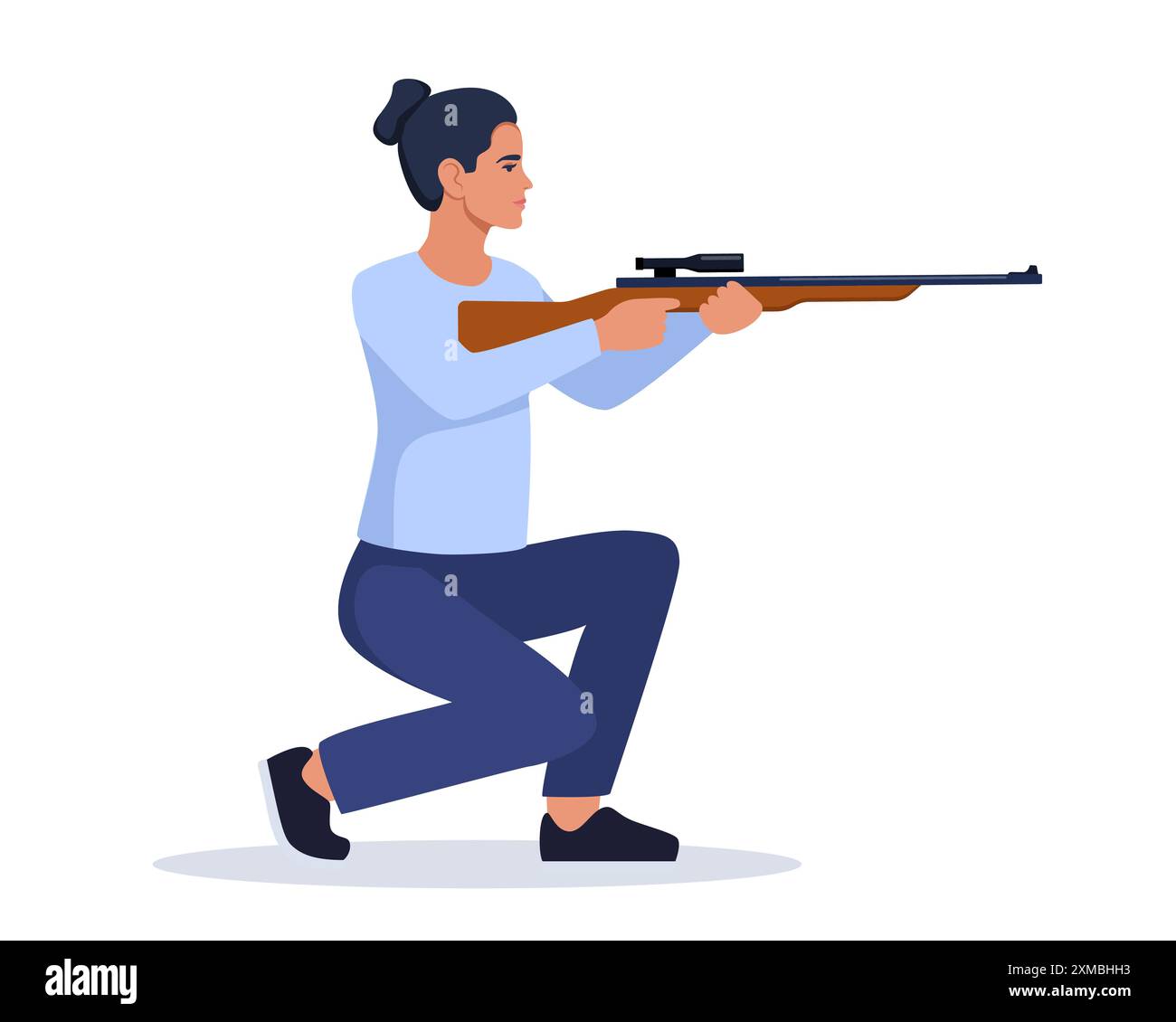 Rifleman vector vectors Stock Vector Images - Alamy