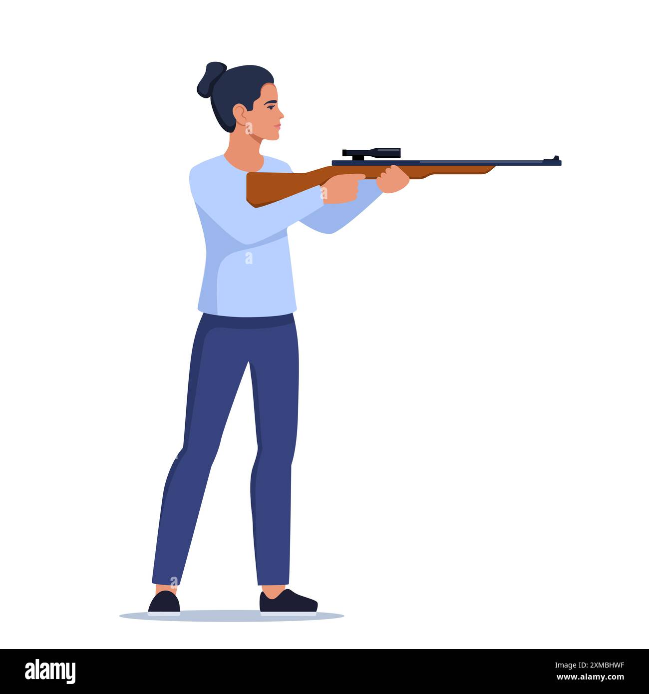 Rifleman vector vectors Stock Vector Images - Alamy