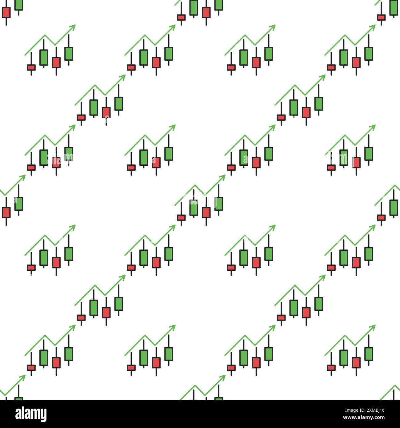 Stock Market Day Trading vector Candlestick Chart Patterns concept ...