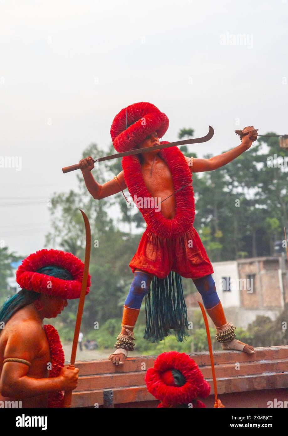 Hindu devotees dancing hi-res stock photography and images - Alamy