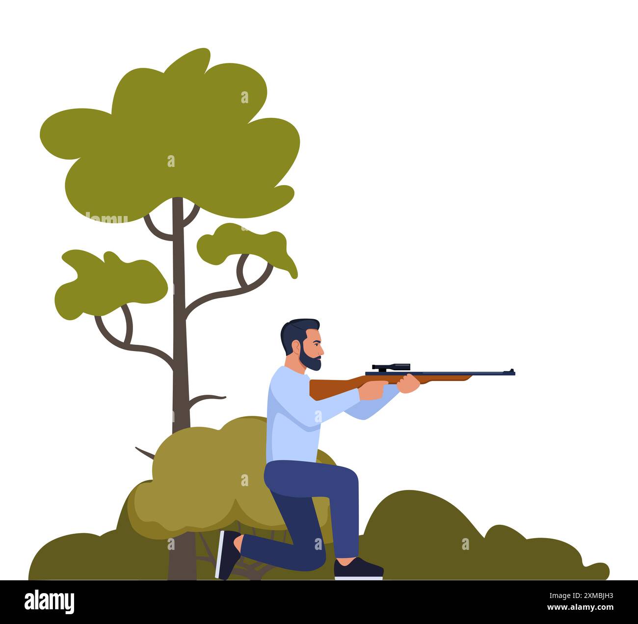 Rifleman vector vectors Stock Vector Images - Alamy