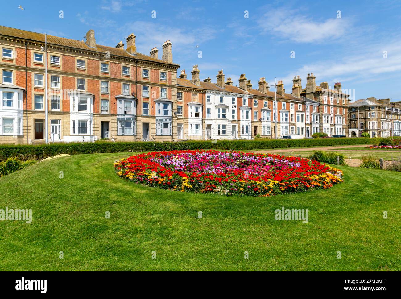 Historic buildings, Wellington Esplanade, Lowestoft, Suffolk, England ...