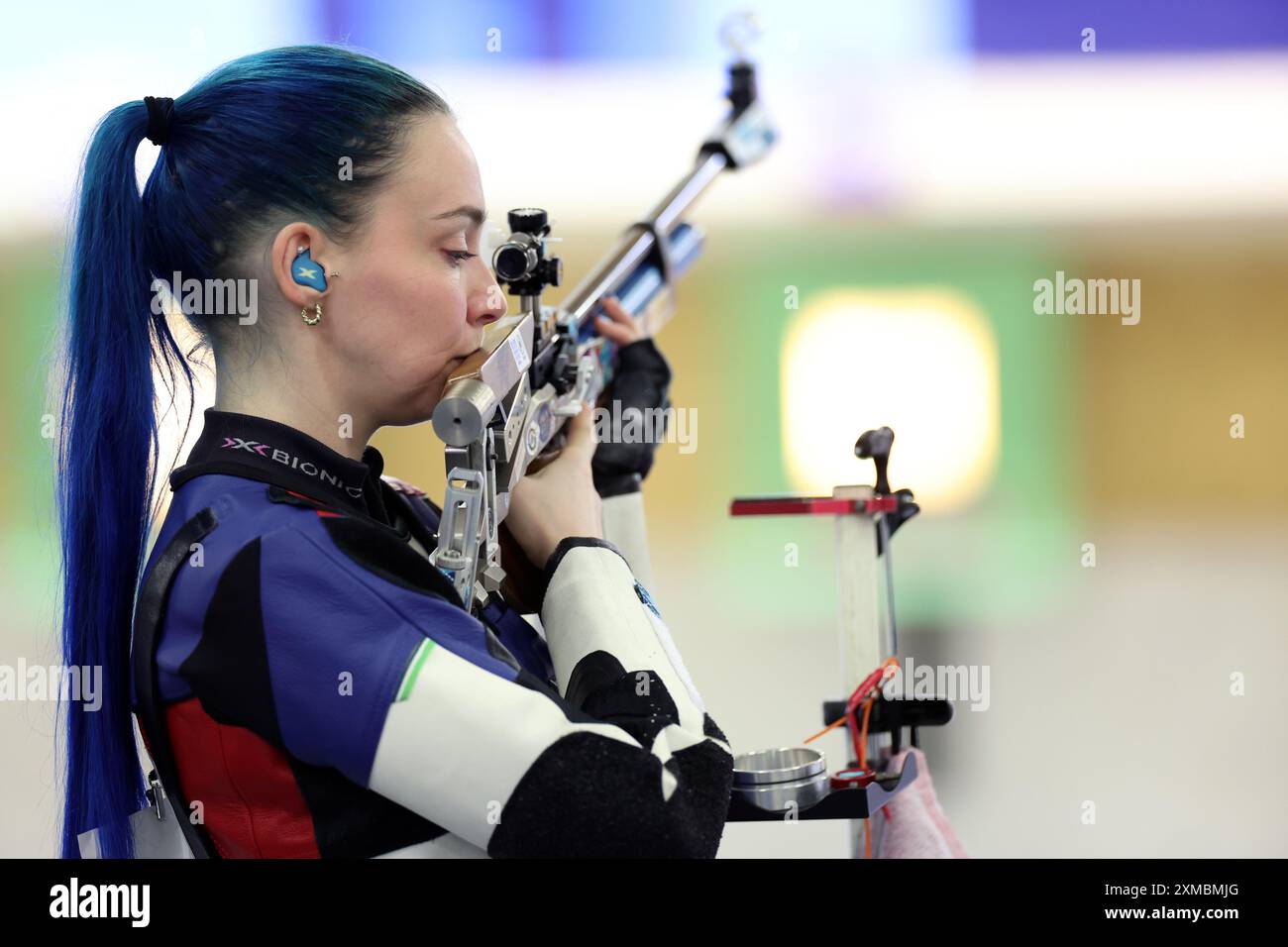 Great Britain's Seonaid McIntosh during the 10m Air Rifle Mixed Team ...