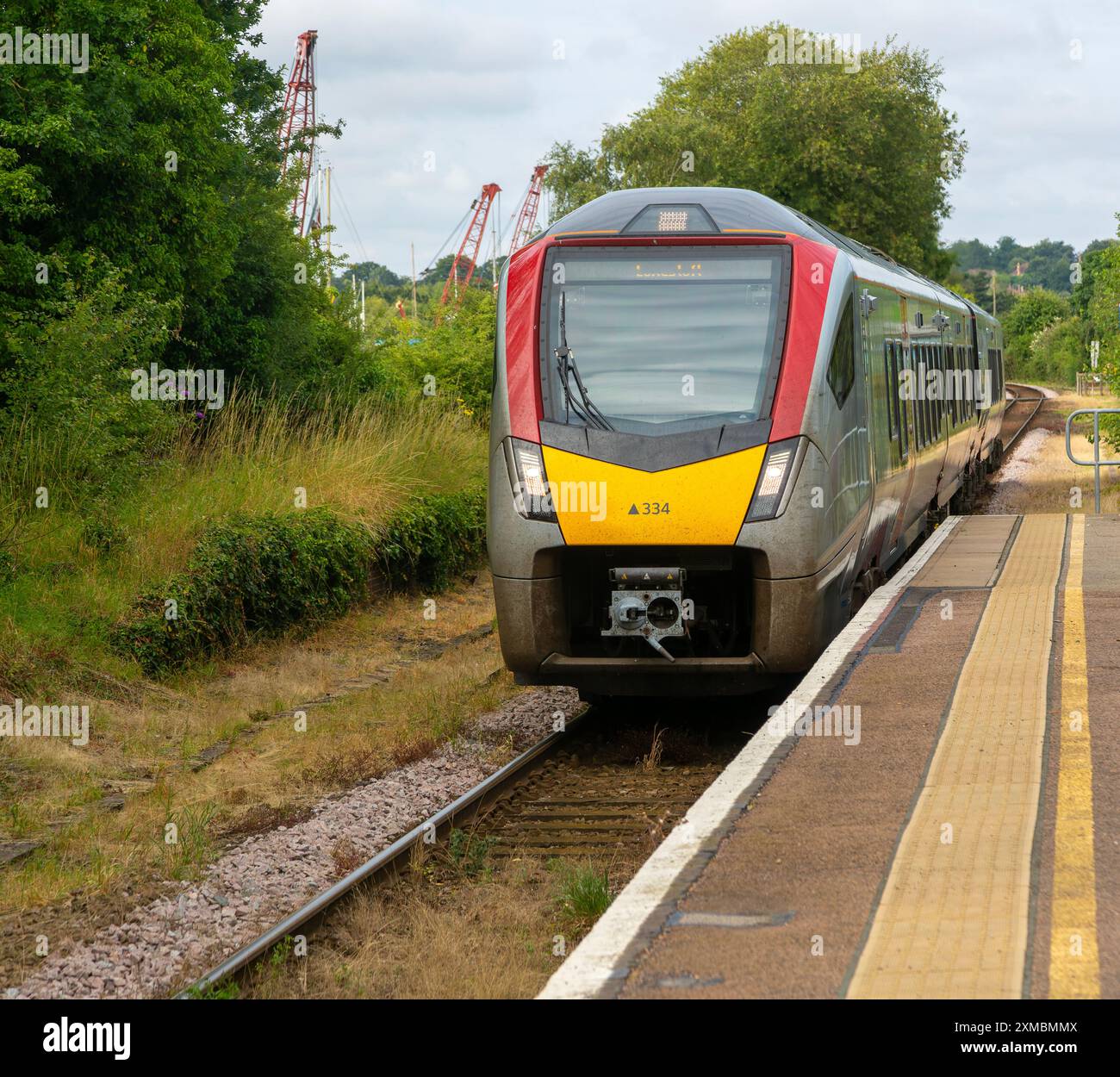 Stadler built British Rail Class 745 FLIRT electric multiple unit Greater Anglia passenger train ...