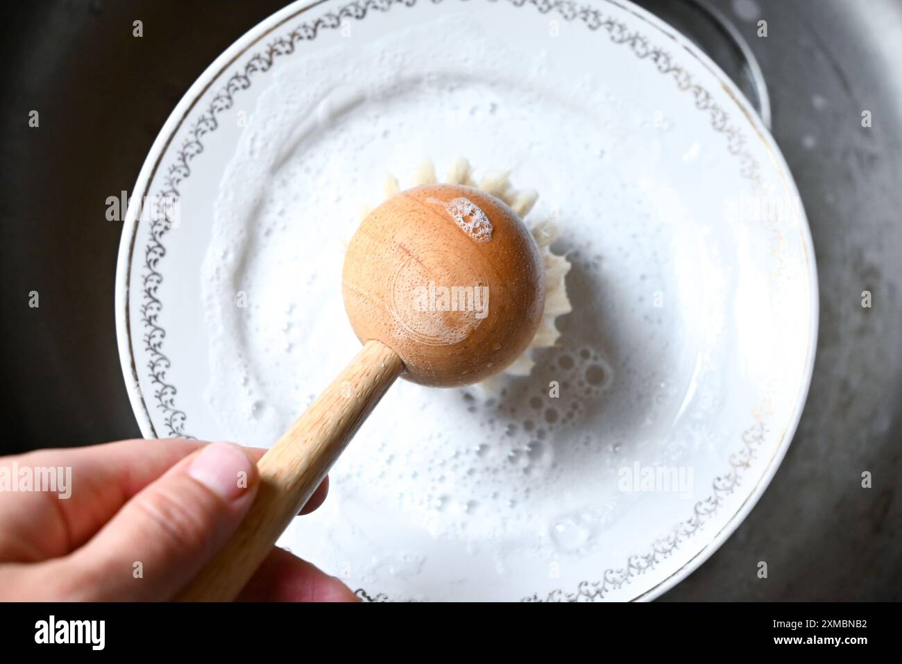 Dishwashing liquid clean plates hi-res stock photography and images - Alamy