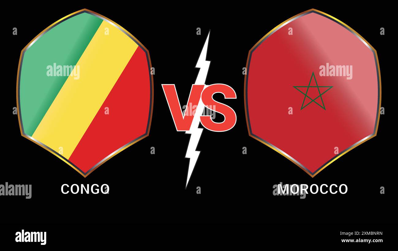 Congo vs morocco Stock Vector Images - Alamy