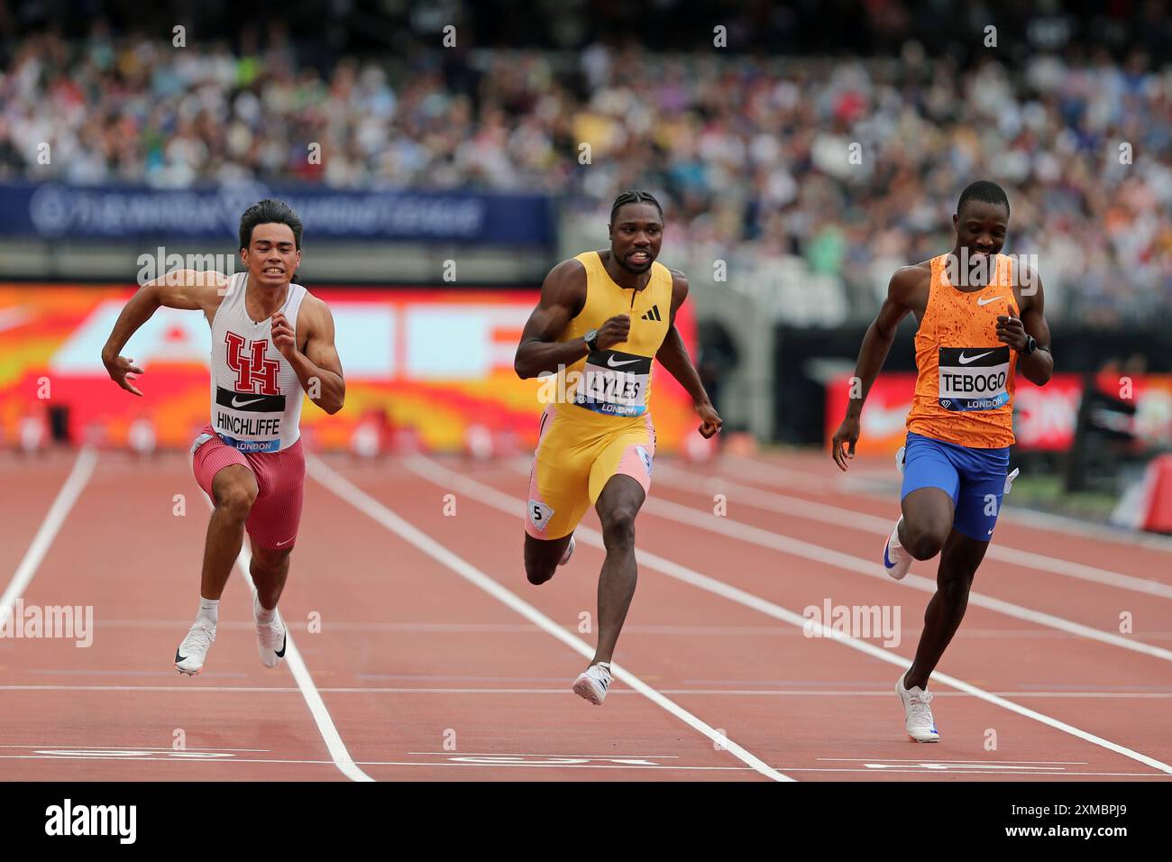 Louie HINCHLIFFE (Great Britain), Noah LYLES (United States of America ...
