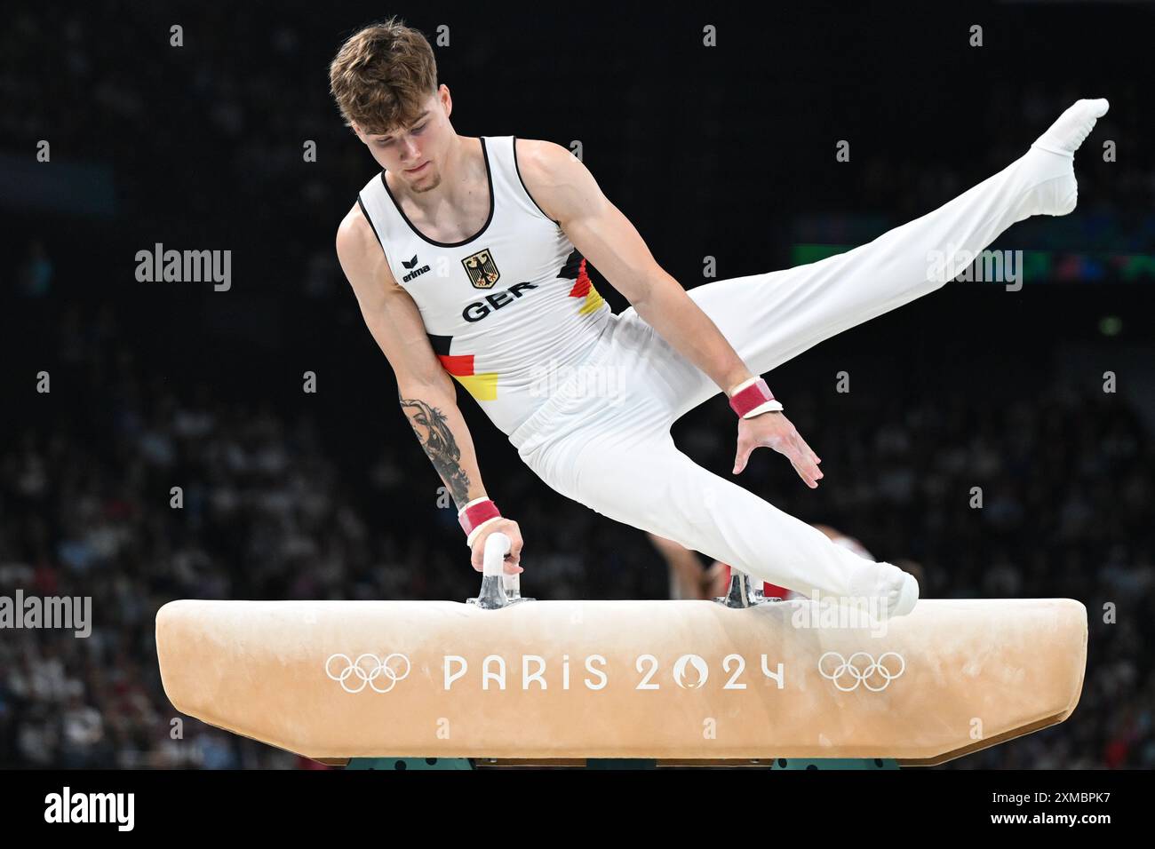 Paris, France. 27th July, 2024. Olympia, Paris 2024, gymnastics ...