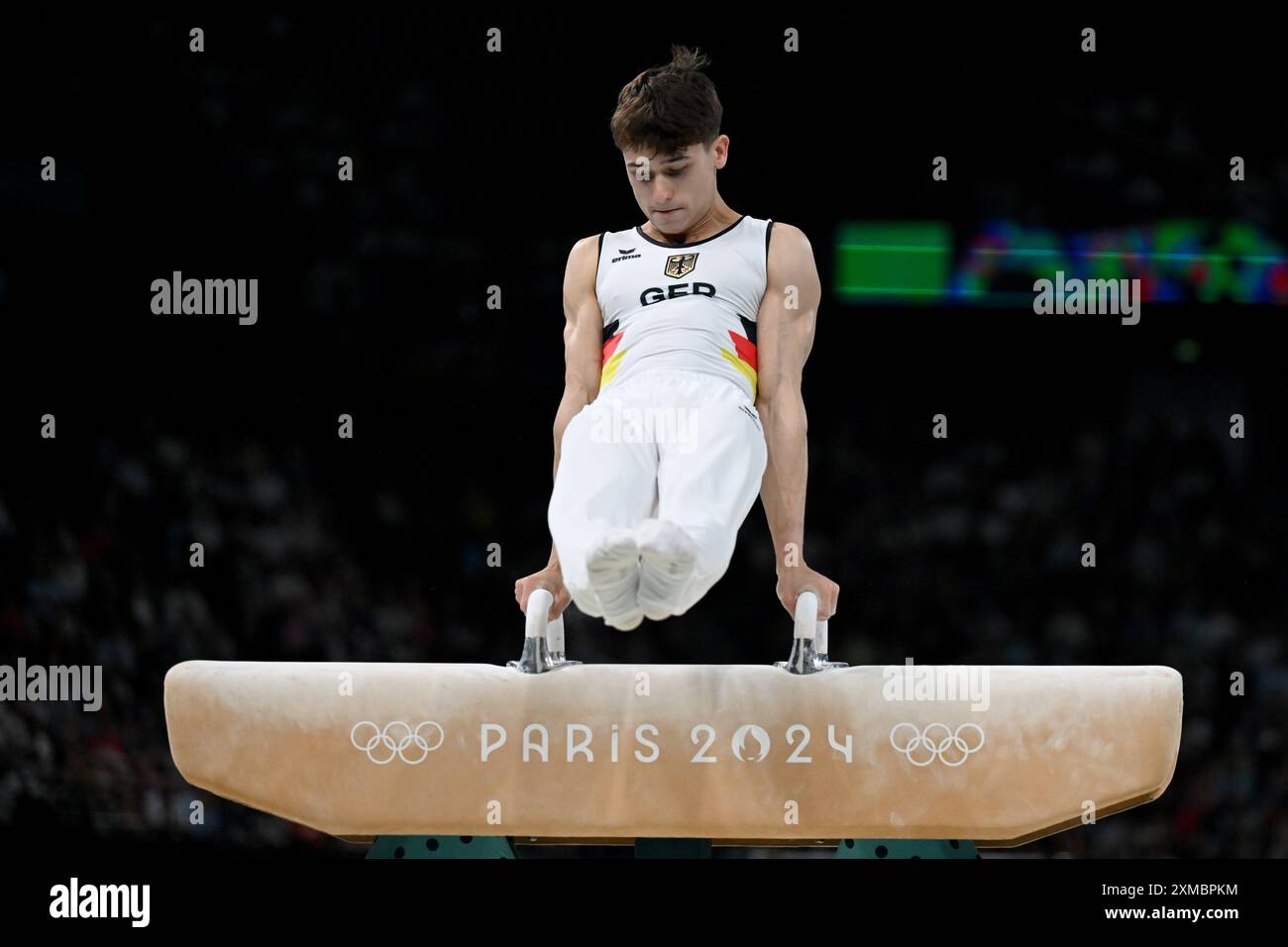 Paris, France. 27th July, 2024. Olympia, Paris 2024, gymnastics ...