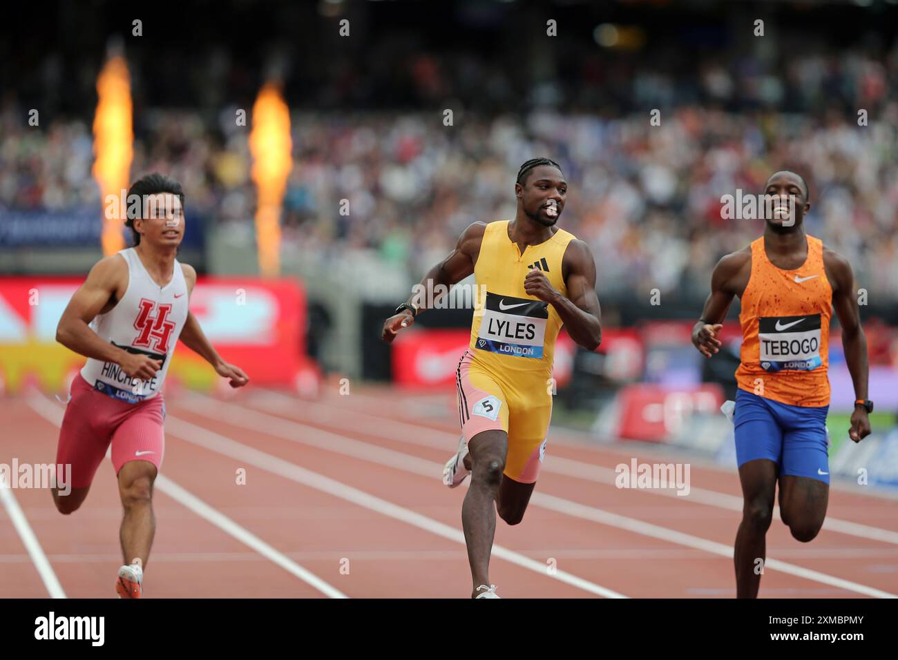 Louie HINCHLIFFE (Great Britain), Noah LYLES (United States of America ...