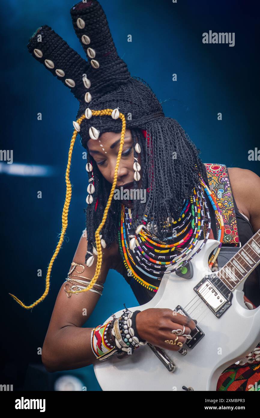 Festival le murmure du son,Ville d'Eu 2024 Stock Photo - Alamy