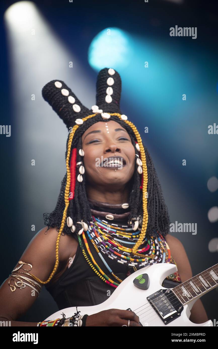 Festival le murmure du son,Ville d'Eu 2024 Stock Photo - Alamy