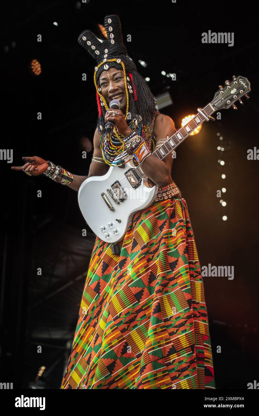 Festival le murmure du son,Ville d'Eu 2024 Stock Photo - Alamy