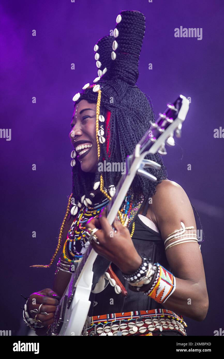 Festival le murmure du son,Ville d'Eu 2024 Stock Photo - Alamy