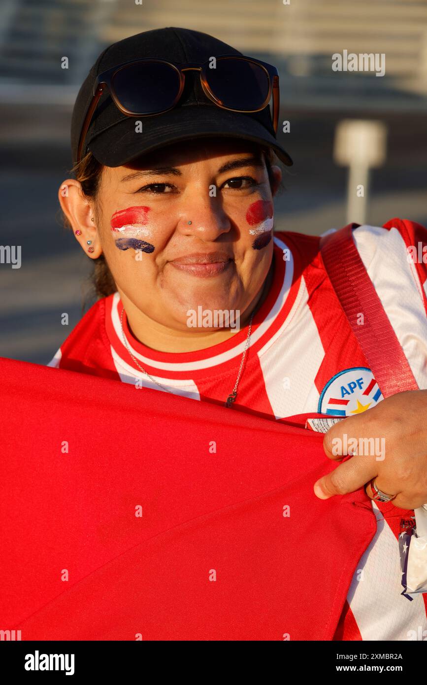 Paraguay football olympics 2024 hi-res stock photography and images - Alamy