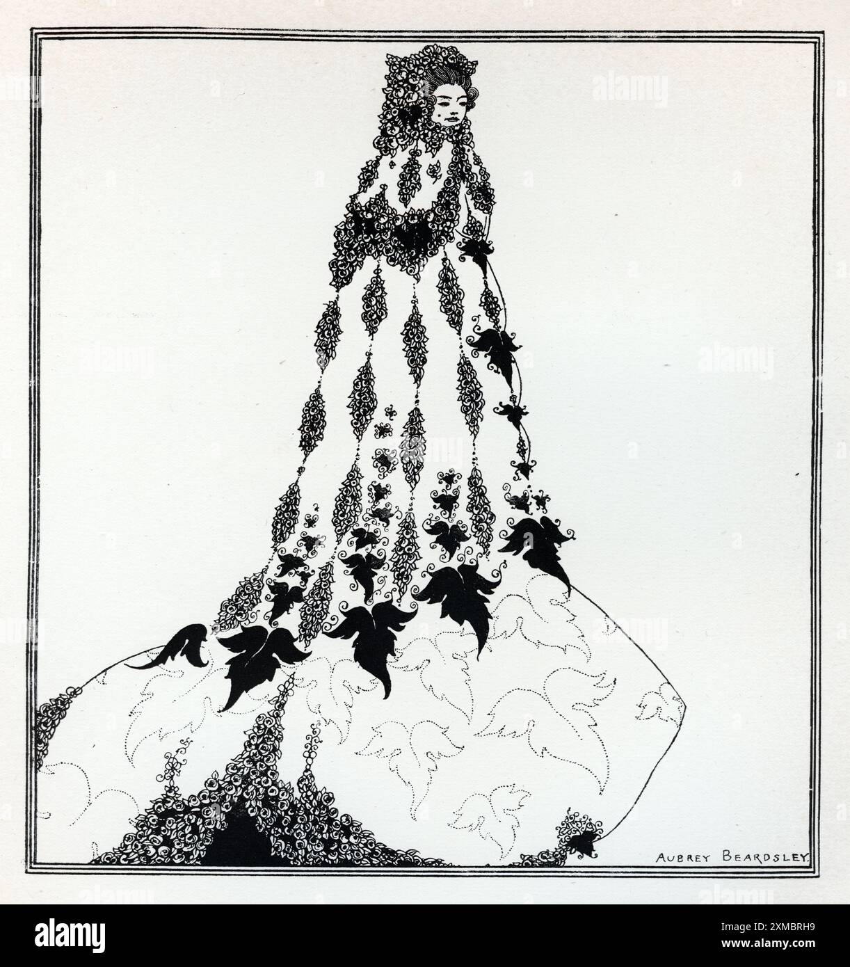 Ballet Costume, illustration by Aubrey Beardsley Stock Photo - Alamy