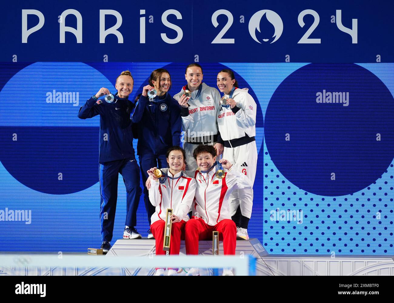 2024 olympics diving china hi-res stock photography and images - Alamy