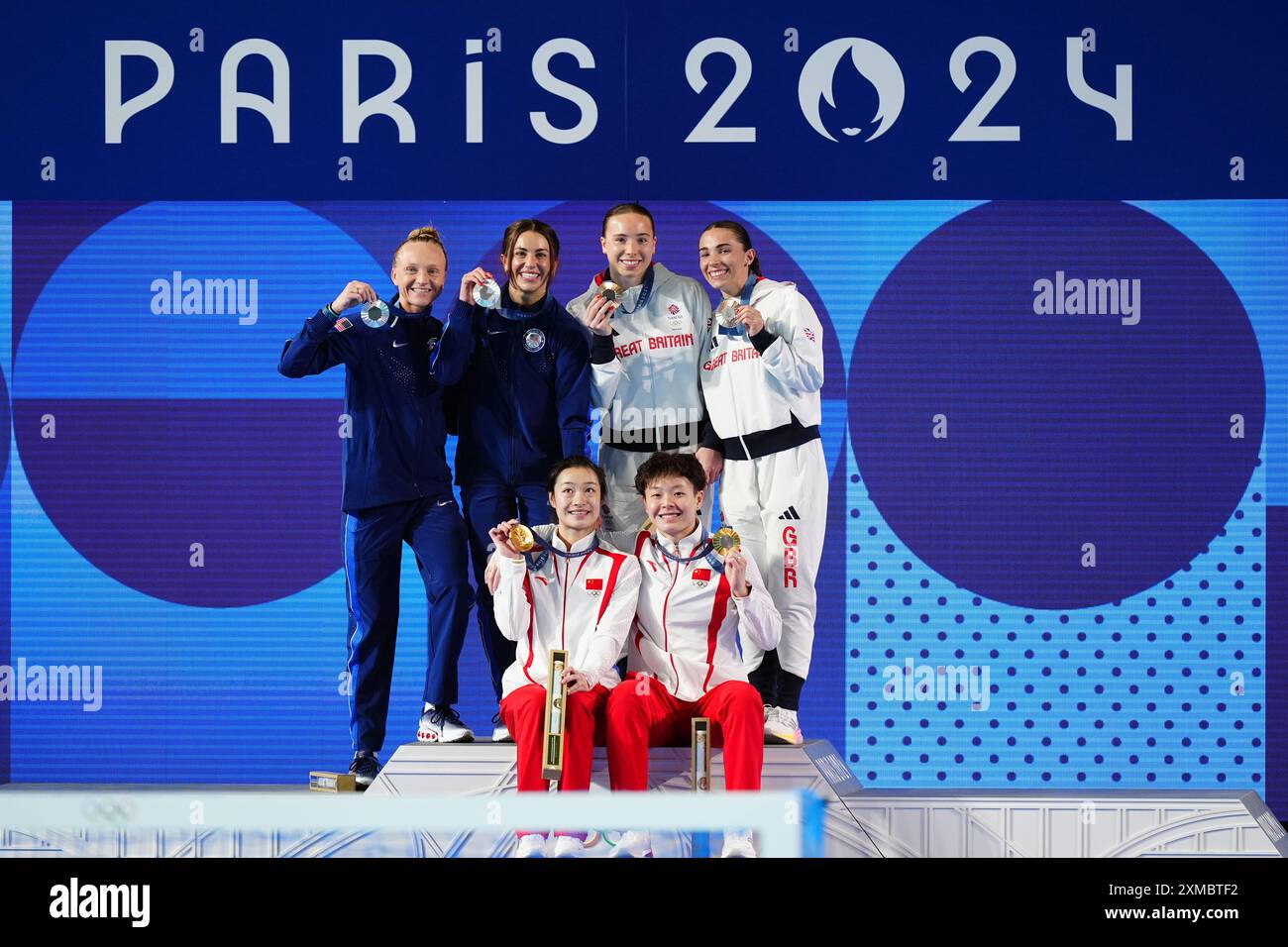 2024 olympics diving china hi-res stock photography and images - Alamy
