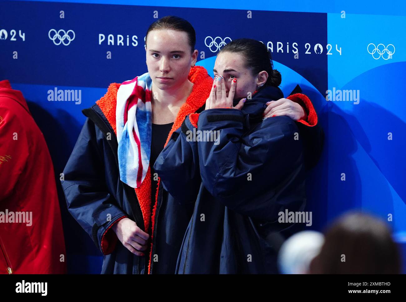 Great Britain's Yasmin Harper and Scarlett Mew Jensen following the ...