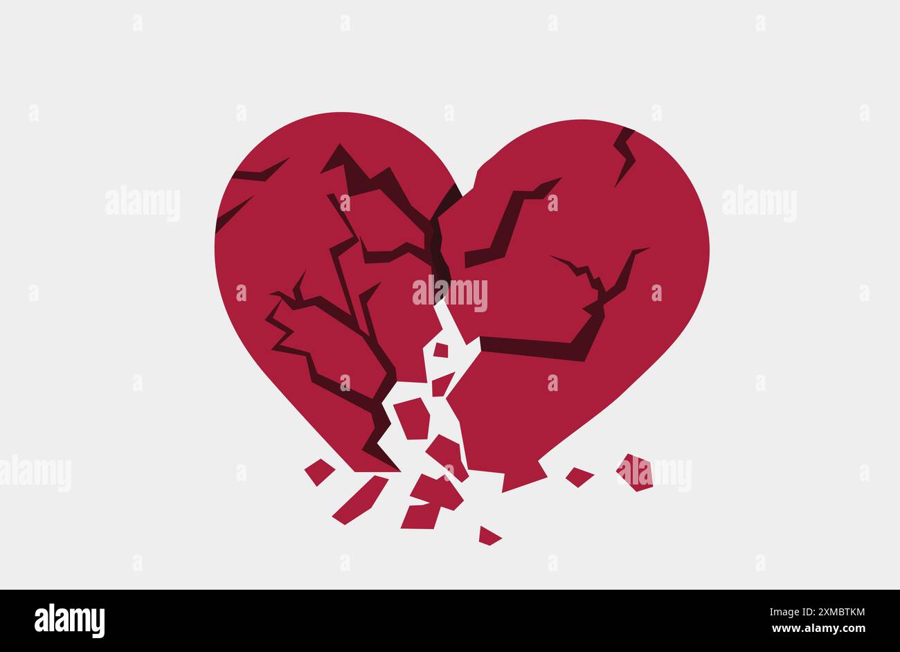 Heartbroken sorrow Stock Vector Images - Alamy