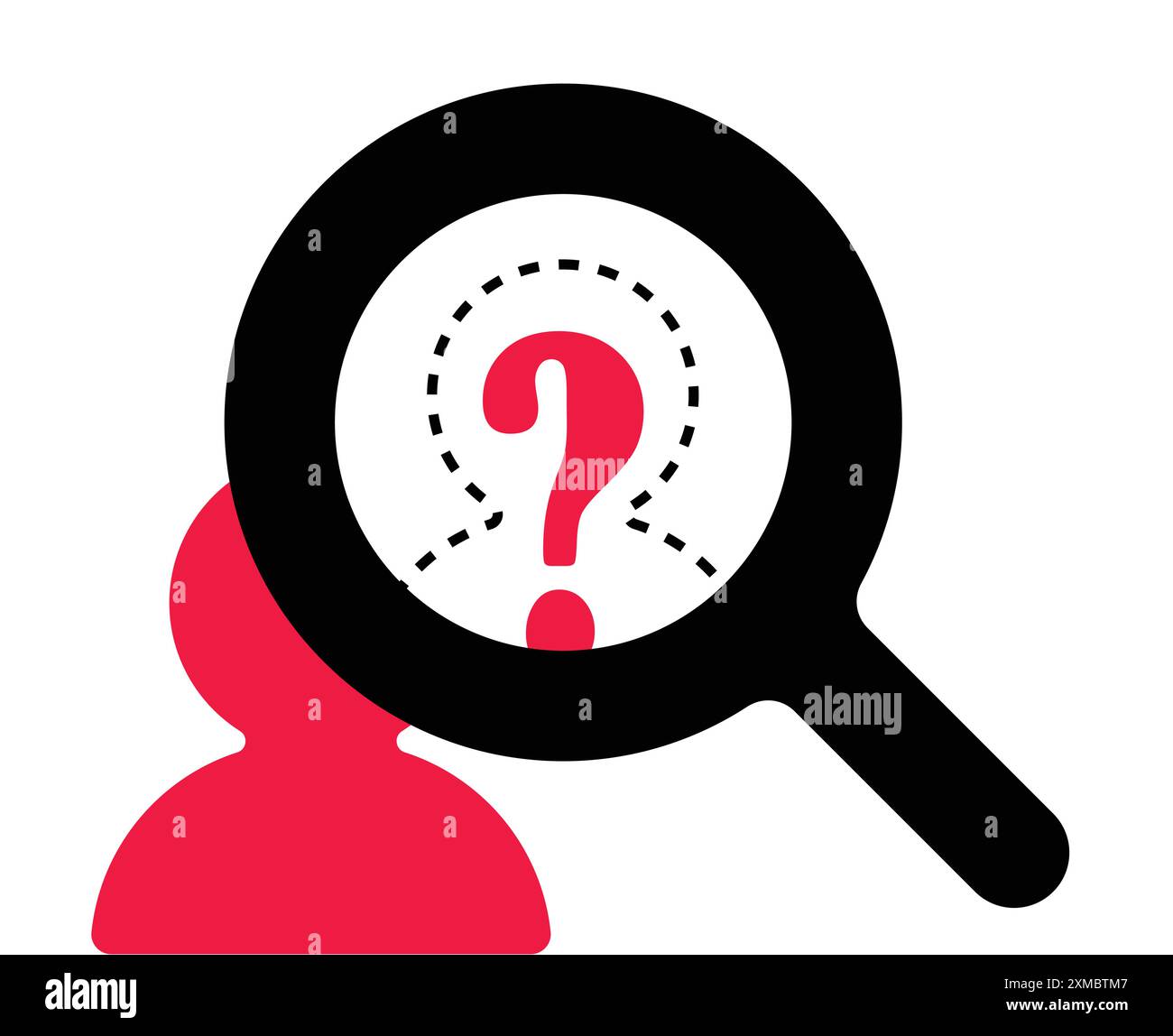 The missing anonymous people illustration Stock Vector Image & Art - Alamy