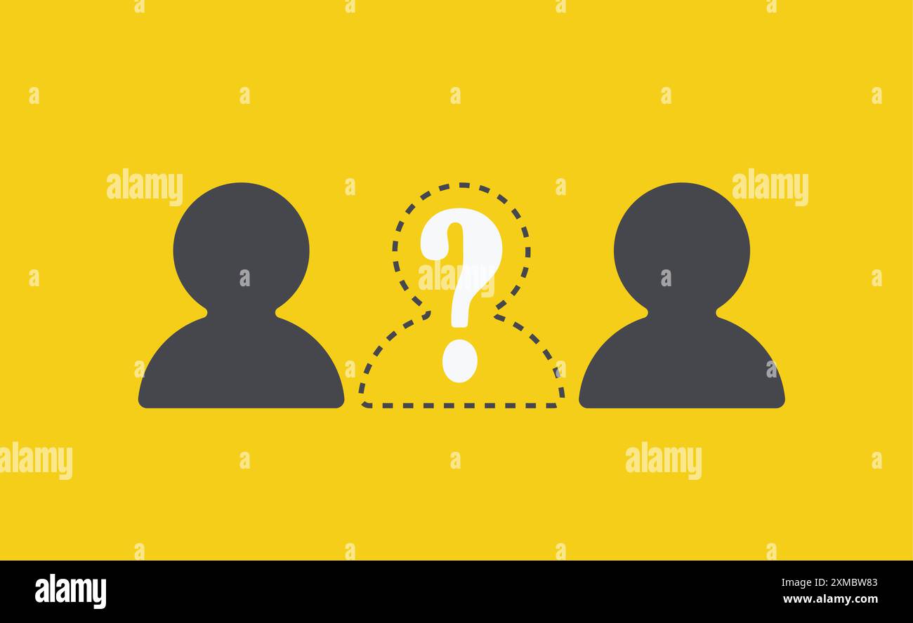 The missing anonymous people illustration Stock Vector Image & Art - Alamy