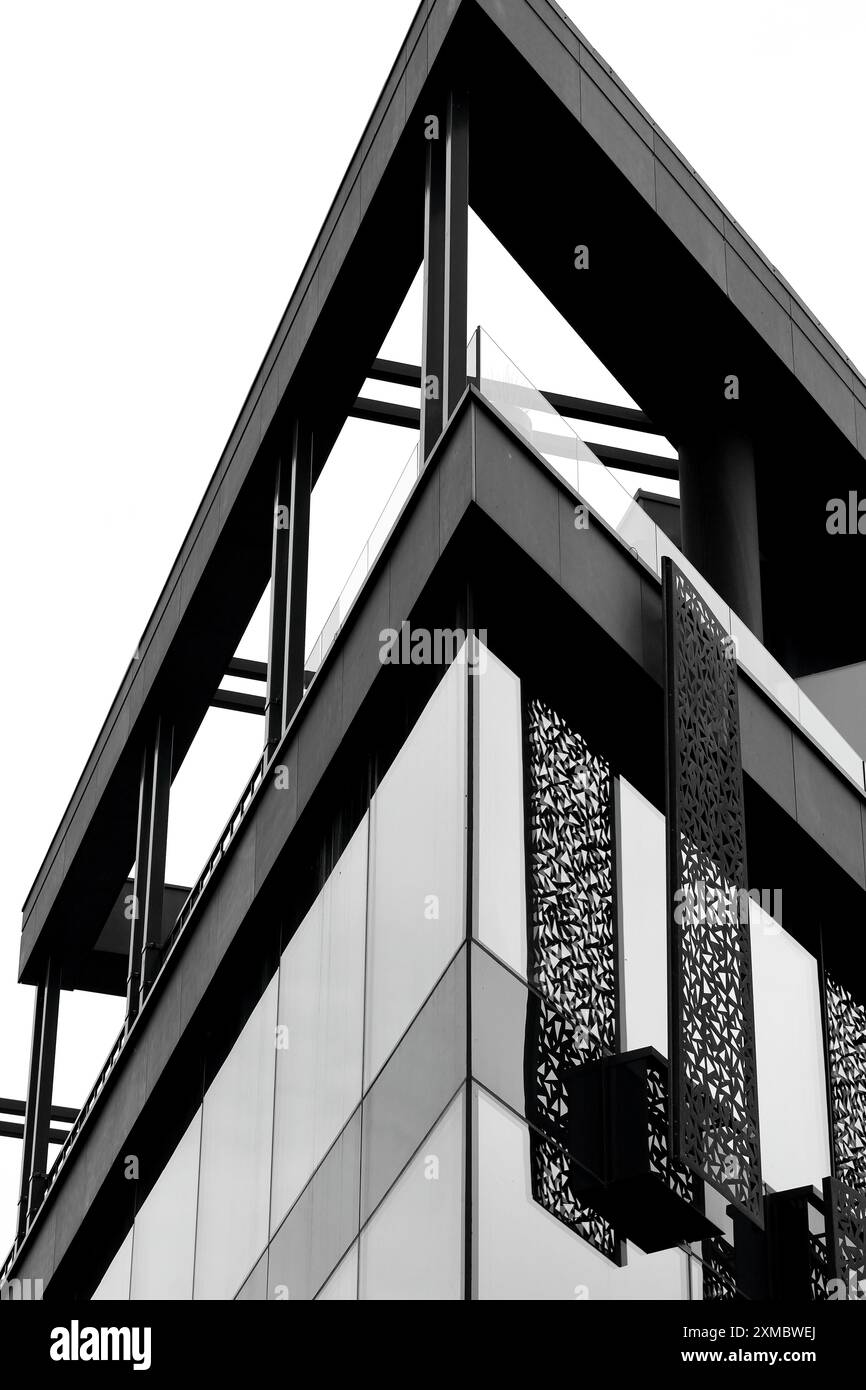 An abstract geometric pattern used in utility design and architecture ...